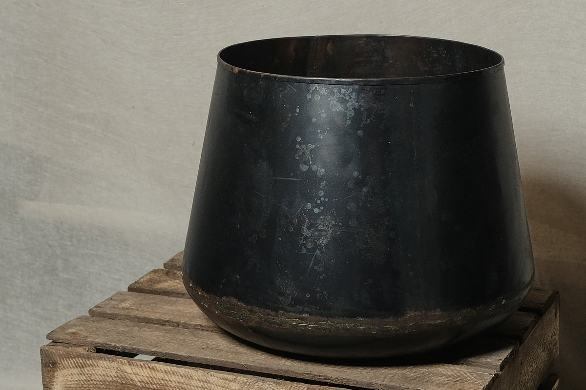 Reclaimed Iron Pot - Dia: 38cm, 48cm – Forest